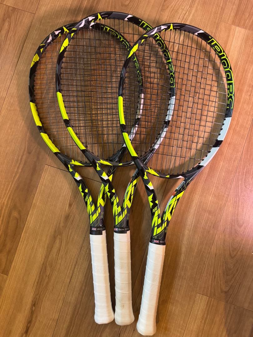 Babolat ピュアアエロ プラス3本セット G2
