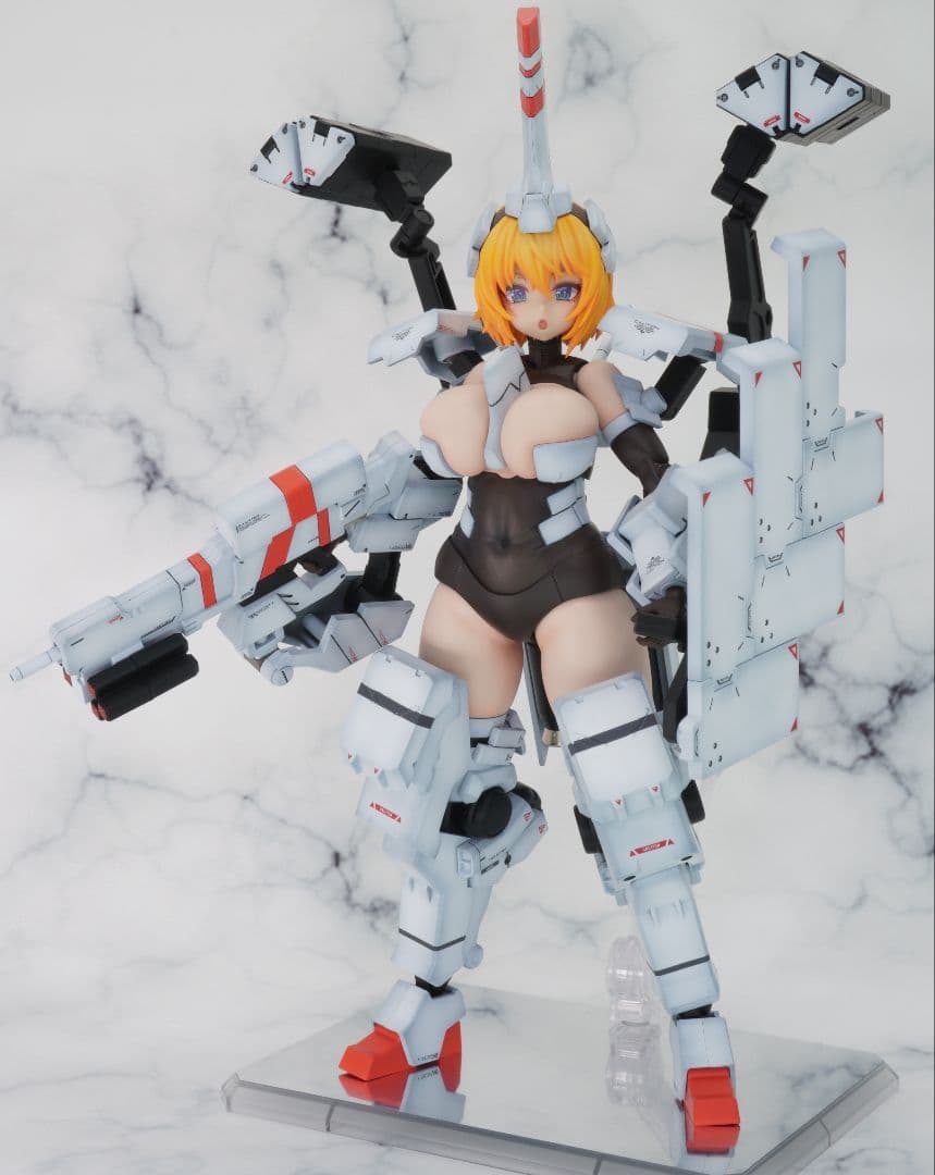 フレームアームズ・ガール 輝鎚・甲 完成品 塗装品