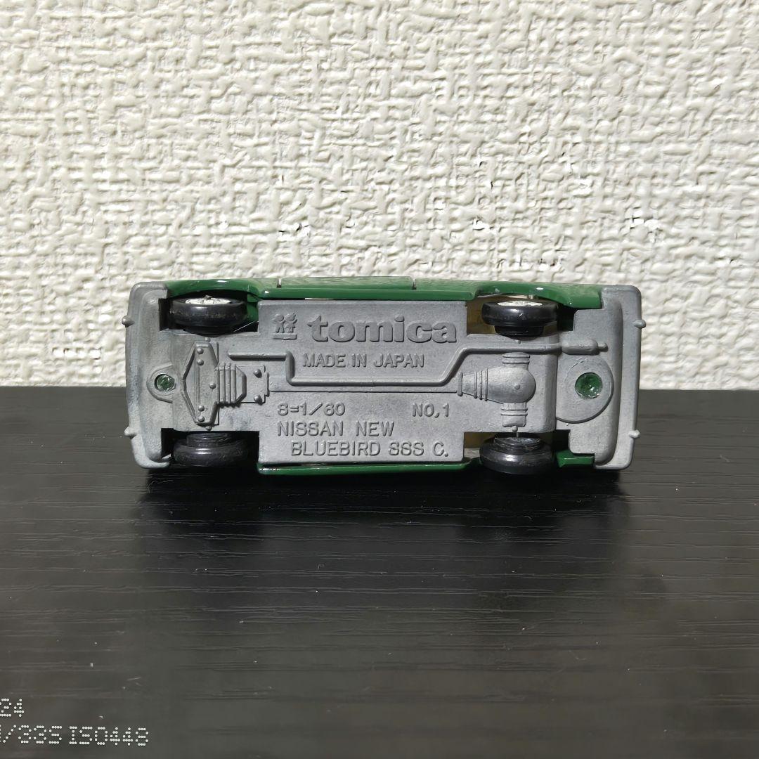 TOMICA　トミカ　ブルーバードSSS　クーペ　緑色　1Aホイール