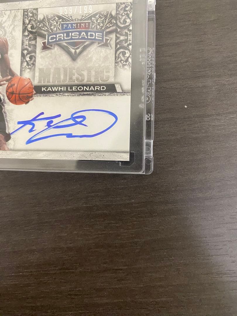 Panini Kawhi Leonard 直筆サイン