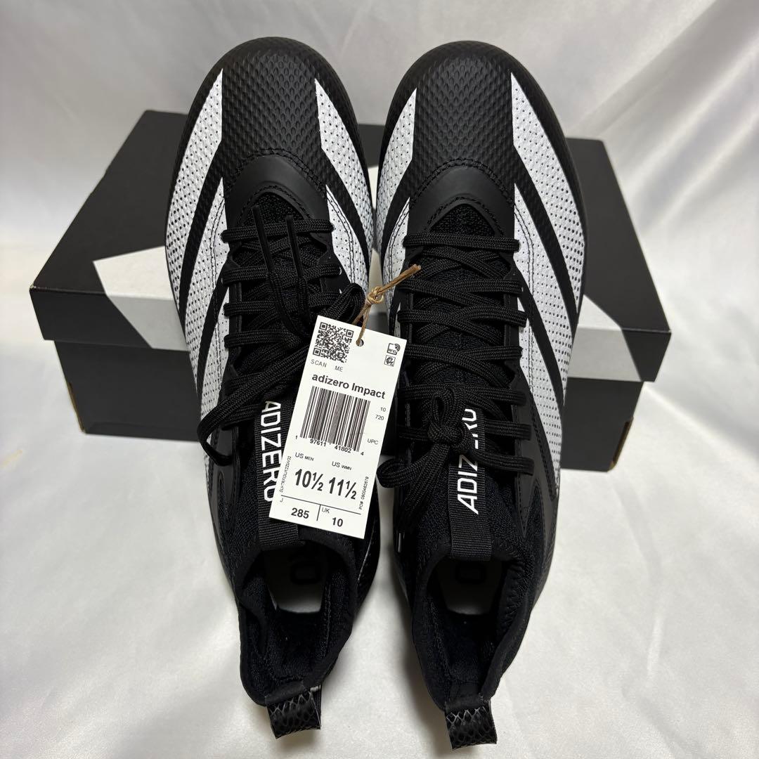 Adizero Impact Cleats　BLK/WHT　28.5㎝　N