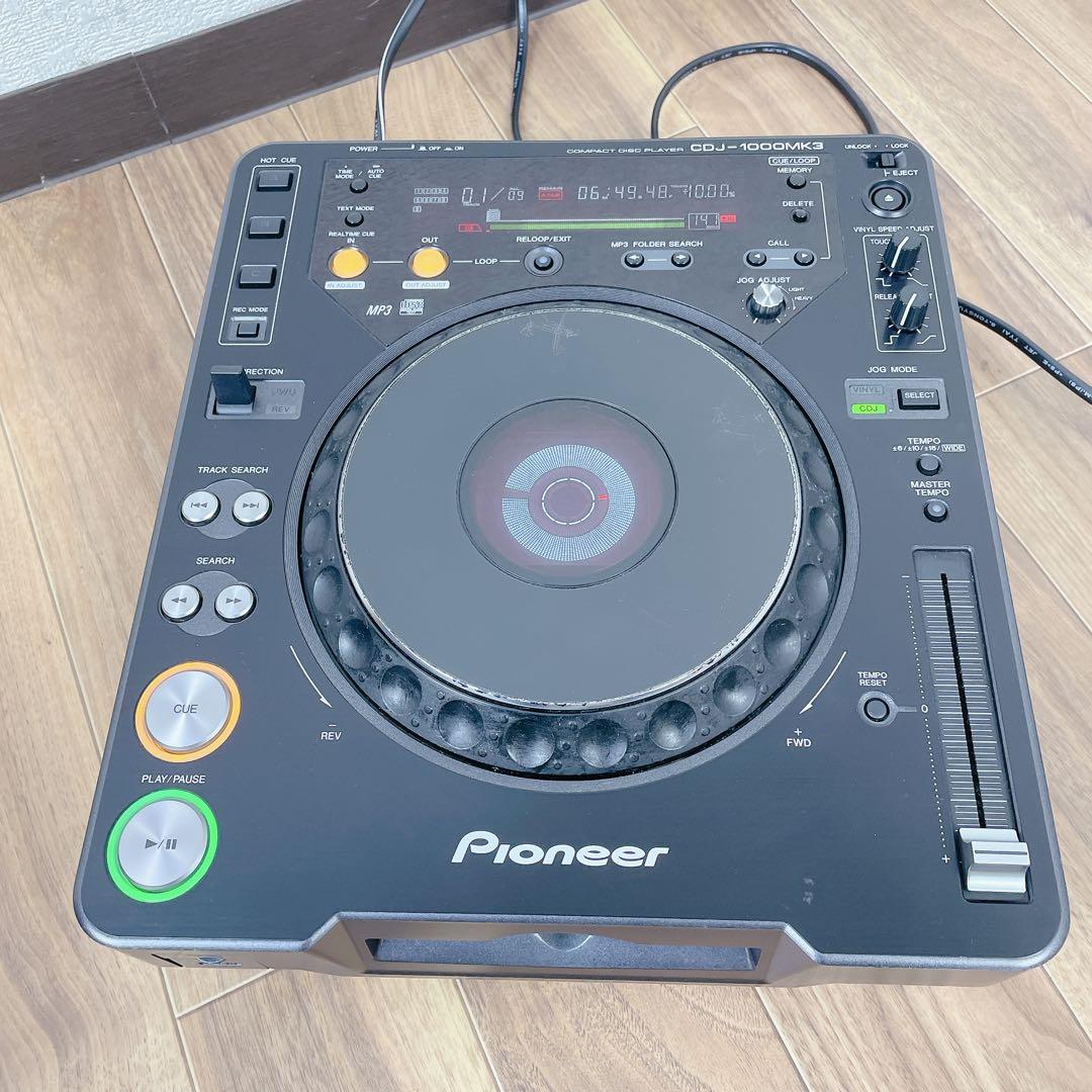 Pioneer CDJ-1000MK3 dj ターンテーブル cd プレイヤー