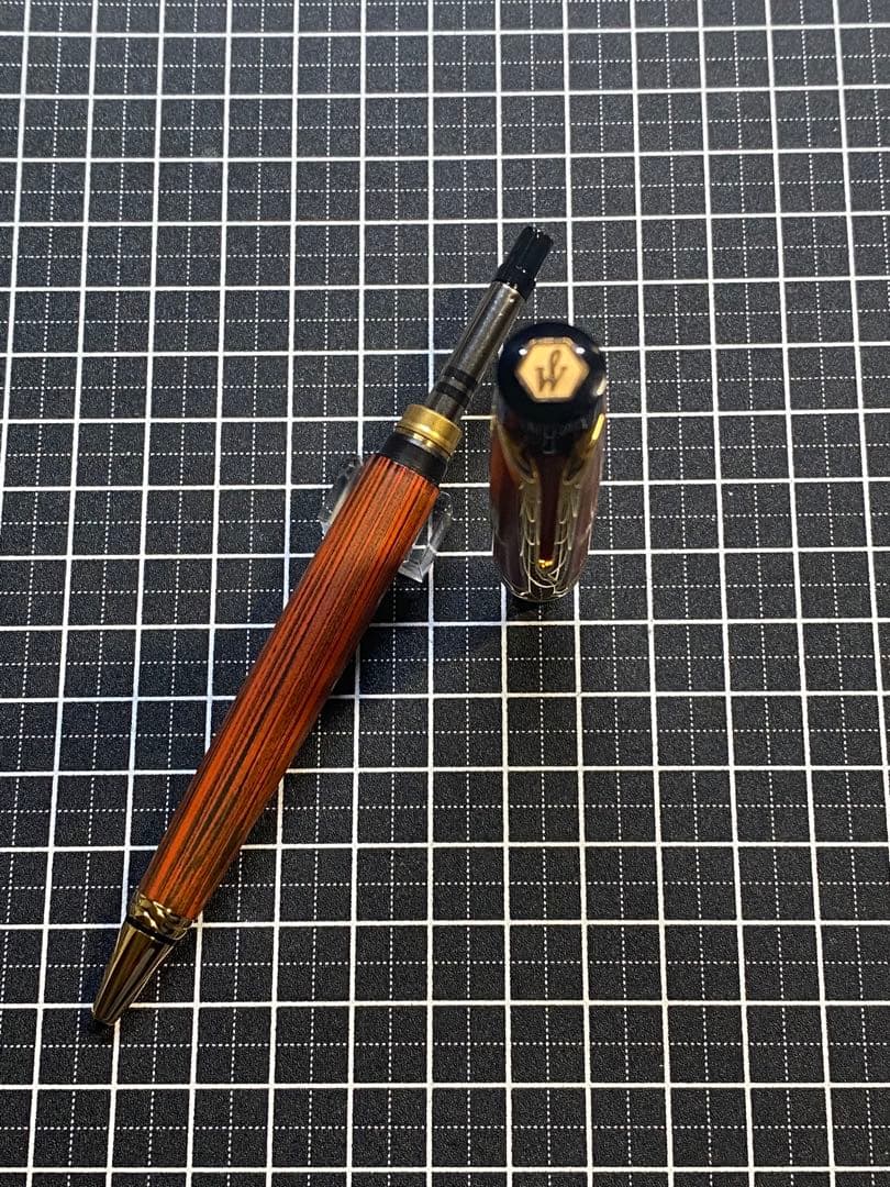 WATERMAN LIAISON Ebonite ORANGE ボールペン