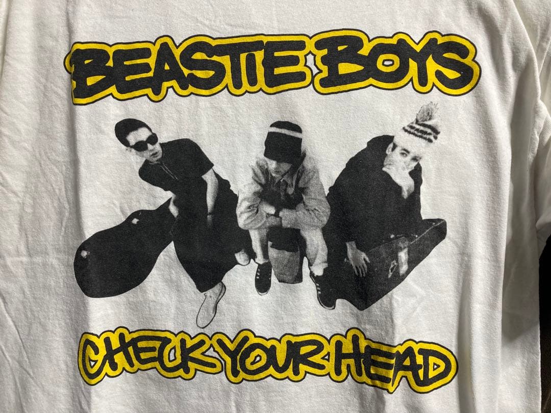 Beastie Boys CHECK YOUR HEAD 2面プリント Tシャツ