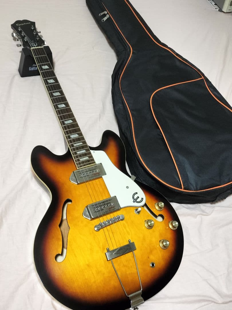Epiphone エピフォン CASINO カジノ サンバースト フルアコ