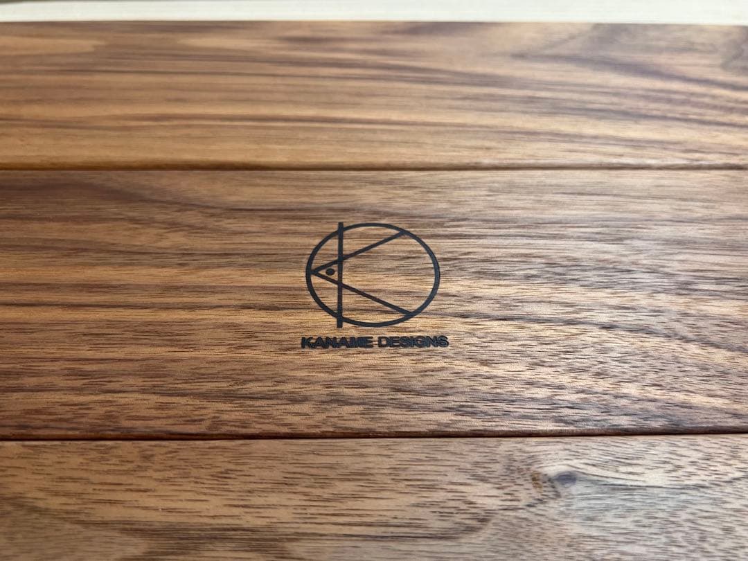 Horizontal Table ウォルナット　KANAMEdesigns