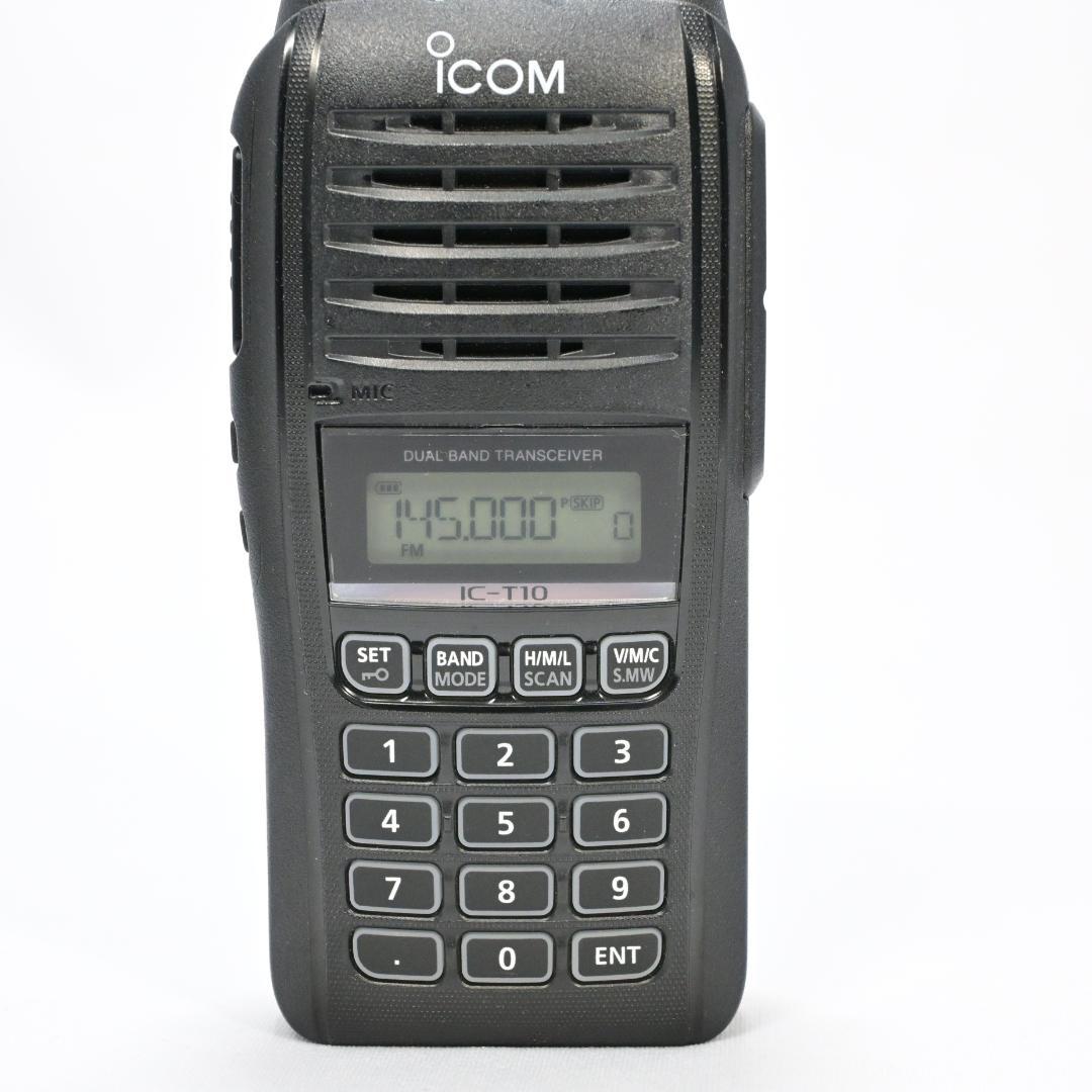 ICOM IC-T10 HM-158LA 付属 ハンディートランシーバー