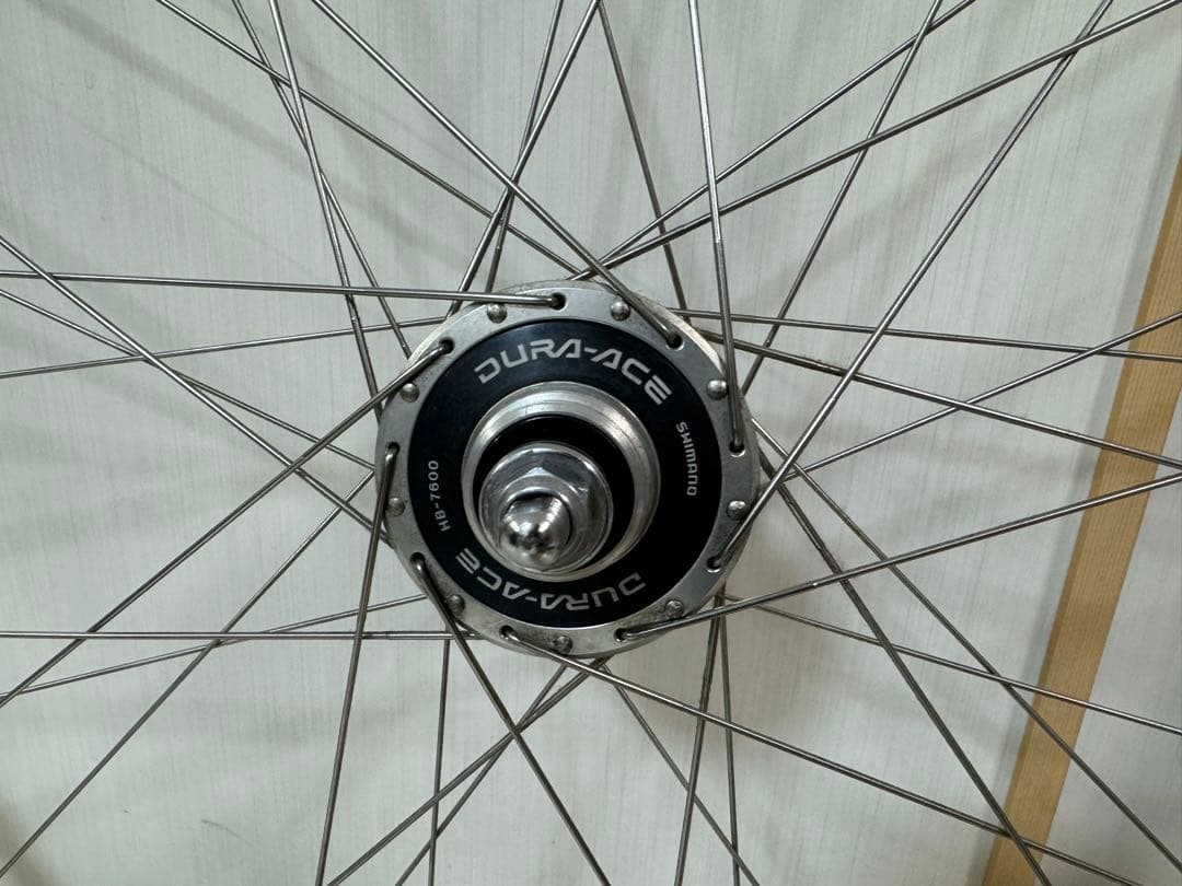 NJS 競輪 ホイール DURA ACE ARAYAGOLD HB-7600