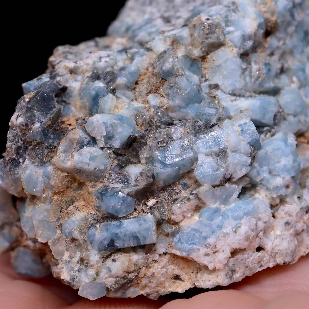 自主採掘！アクアマリン 178.7g　原石 AQ278 鉱物　原石　天然石