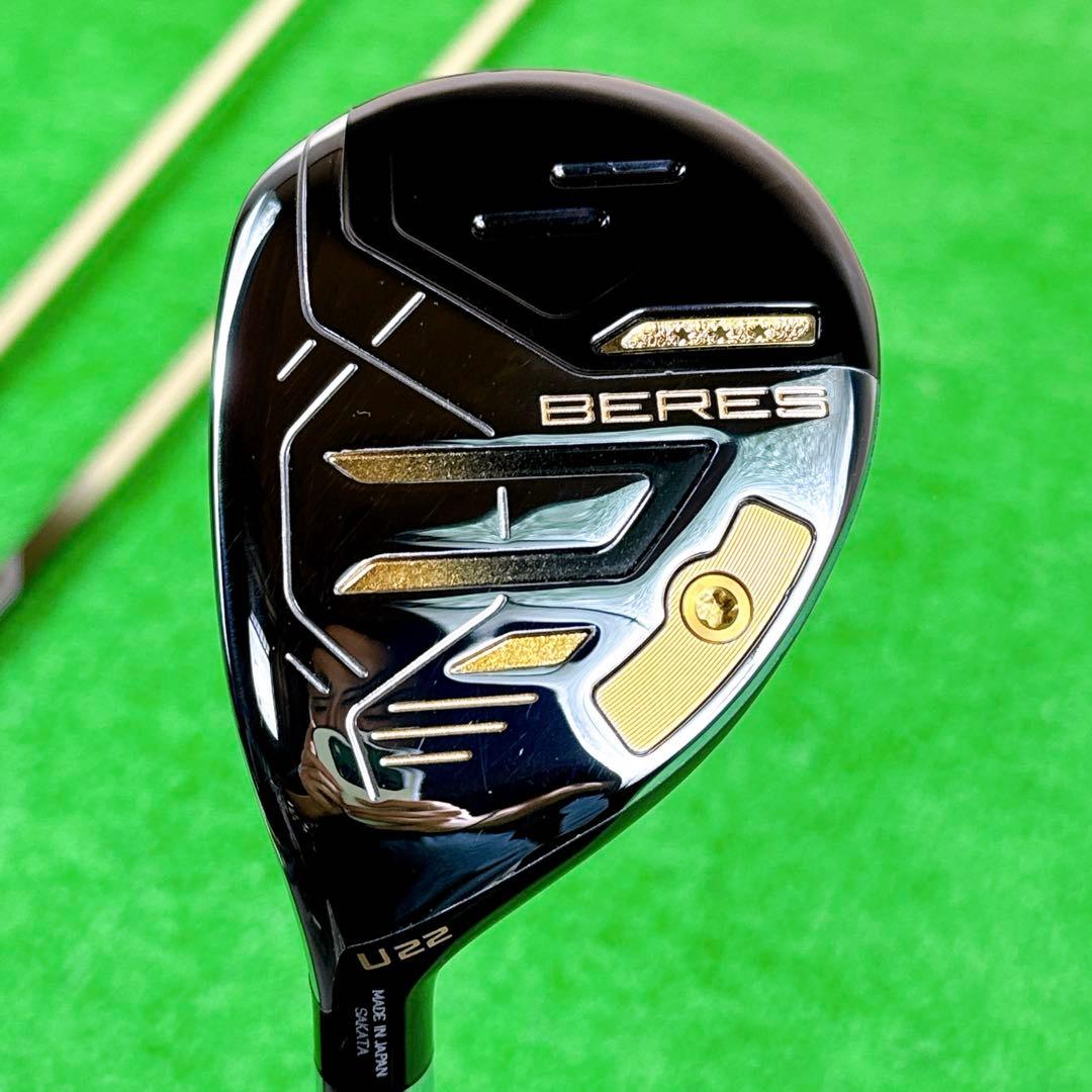 【レフティ】 HONMA BERES09 3S 1W 5W U22 3本 SR