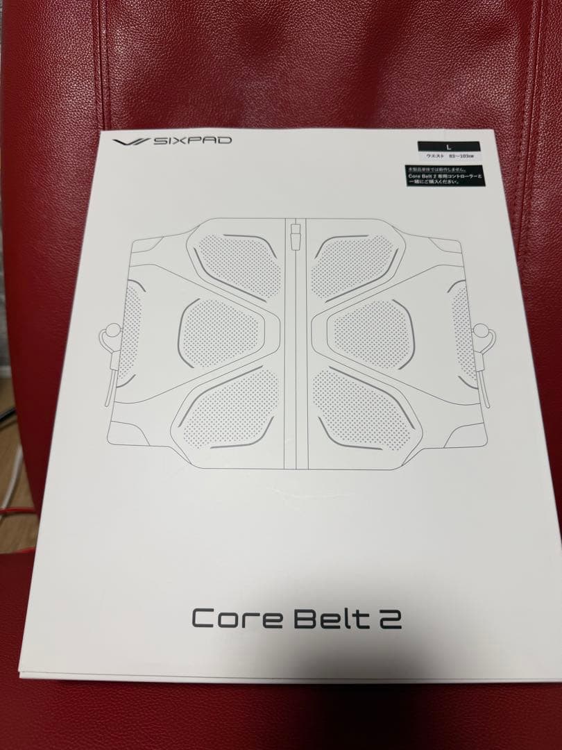 新品未使用品　SIXPAD Core Belt 2 Lサイズ　コントローラー付き