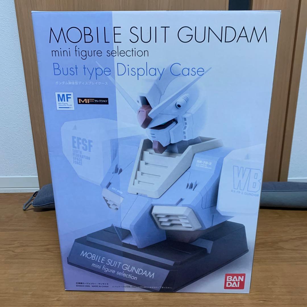 新品未開封　MFセレクション ガンダム胸像ディスプレイケース