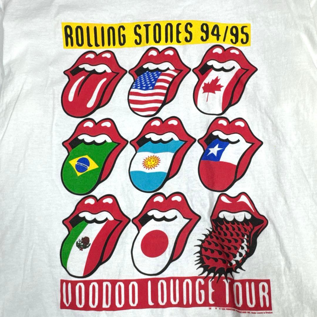 希少 90s ROLLING STONES ヴィンテージ バンドTシャツ 当時物