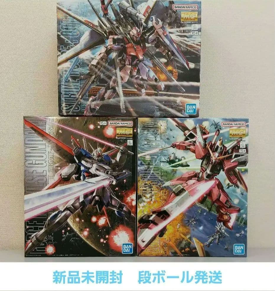 新品未開封　MG 1/100 インフィニットジャスティスガンダム　他
