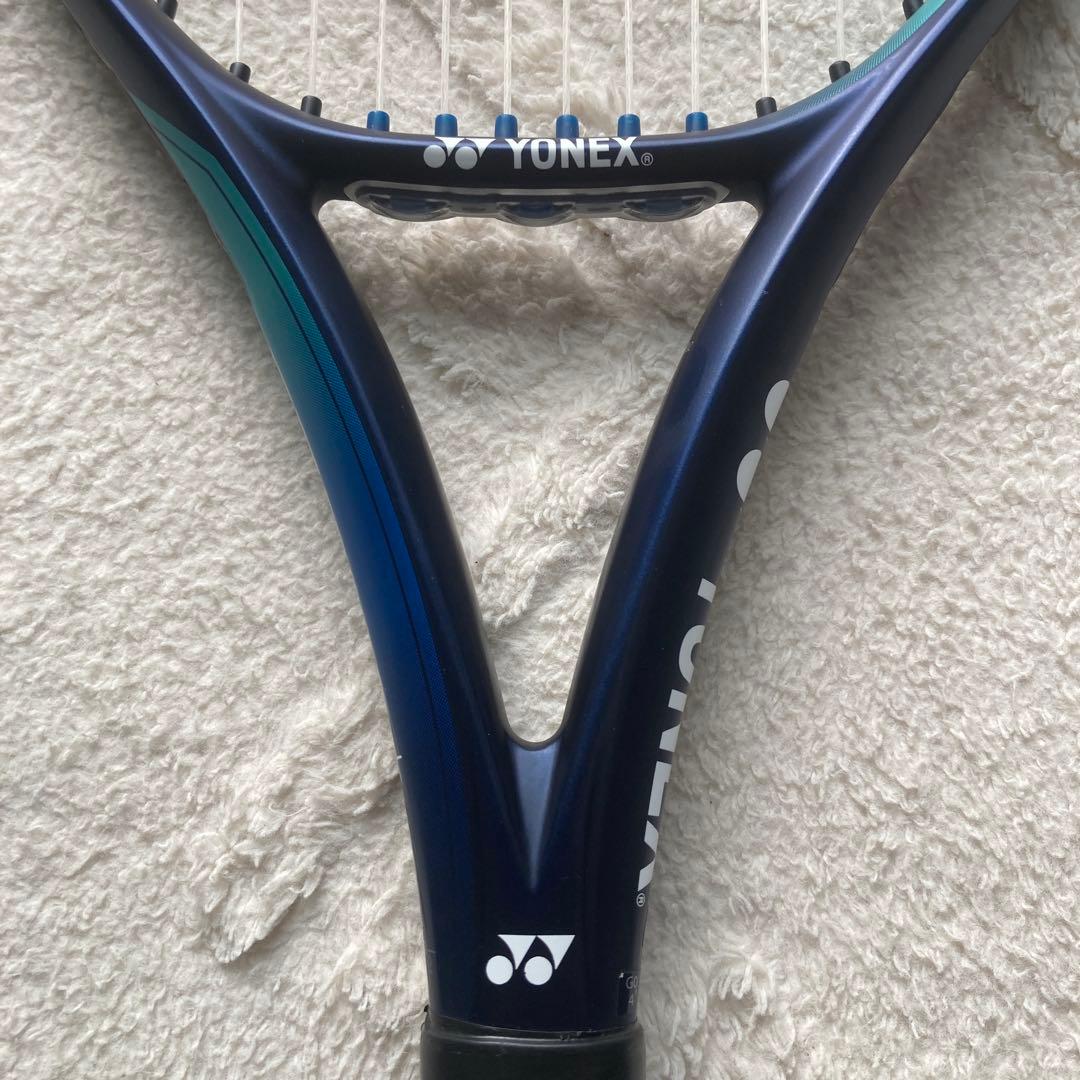 【美品】YONEX EZONE 100L スカイブルー G0