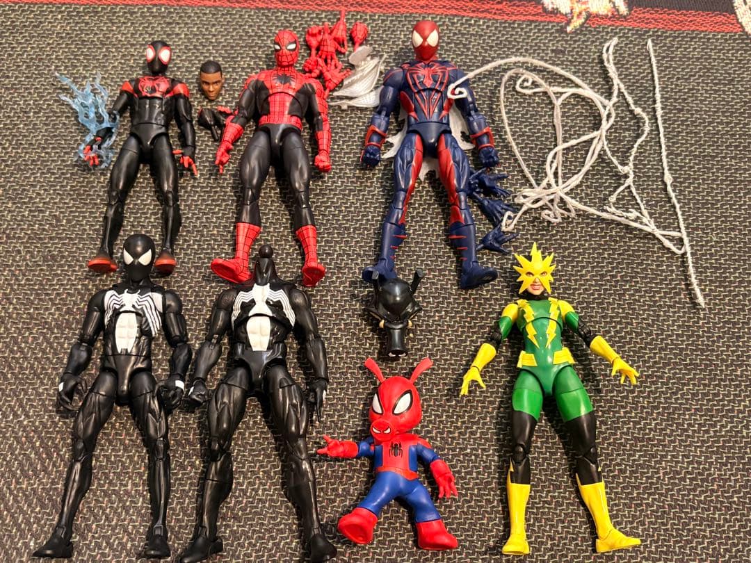現状品　マーベルレジェンド　スパイダーマン系　まとめ売り