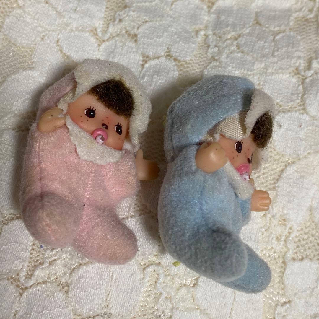 レア！　モンチッチ　コウノトリ　ぬいぐるみ　平成レトロ　ベビチッチ　非売品