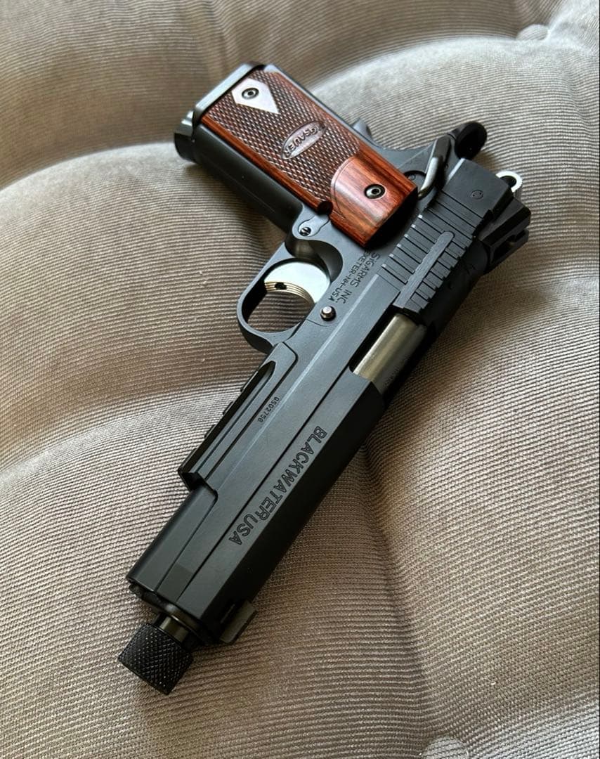【WA】SIG1911ブラックウォーター／アルタモントグリップ【美品】