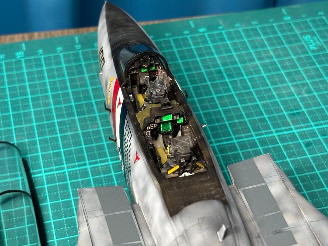 戦闘機　プラモデル　完成品　タミヤ　1/48　グラマン　F-14Dトムキャット