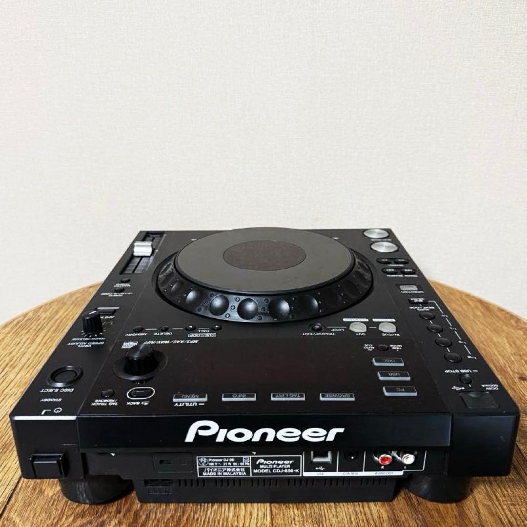 Pioneer CDJ-850 DJプレイヤー　1台-①