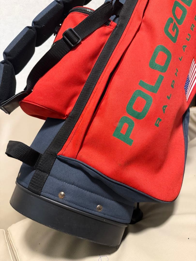 【送料込み】激レア　廃盤希少品　ポロ　POLO キャディバッグ