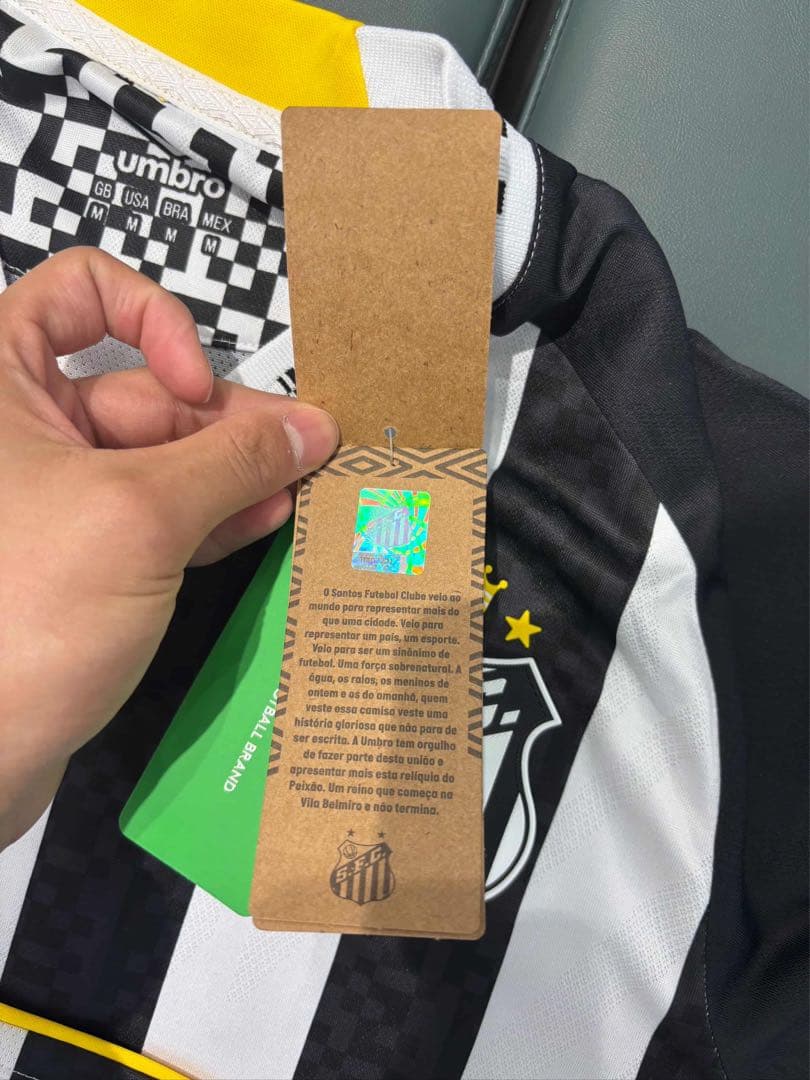 Santos FC Neymar Jr. シャツ 10番Mサイズ(正規品)
