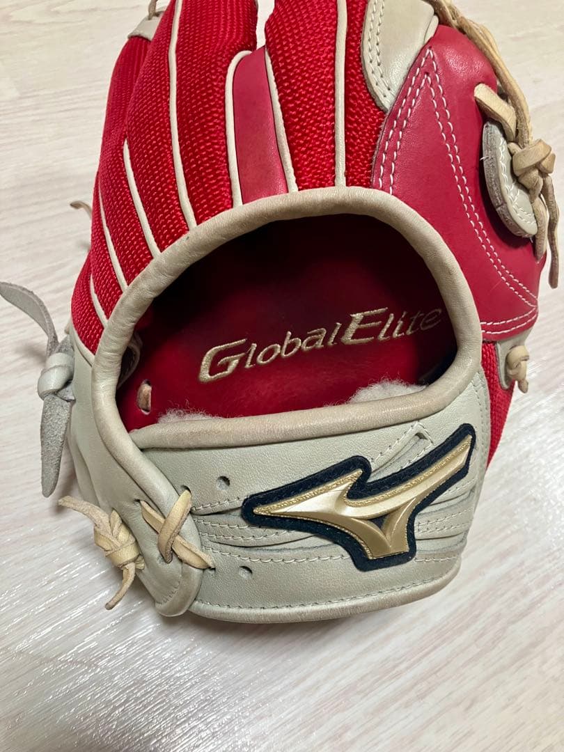 【美品】Mizuno Global Elite 軟式外野手用オーダーグラブ