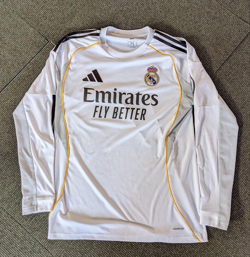 adidas Real Madrid 長袖ユニフォーム L 25/26