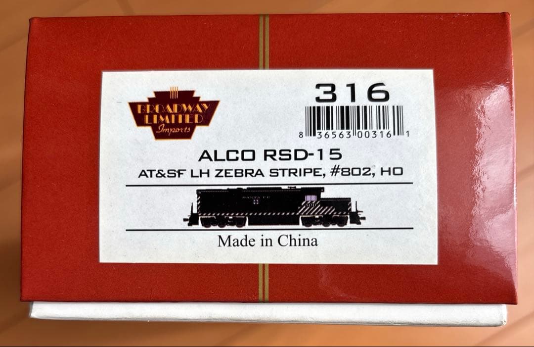 鉄道模型 Broadway Limited ALCO RSD 15 AT&SF