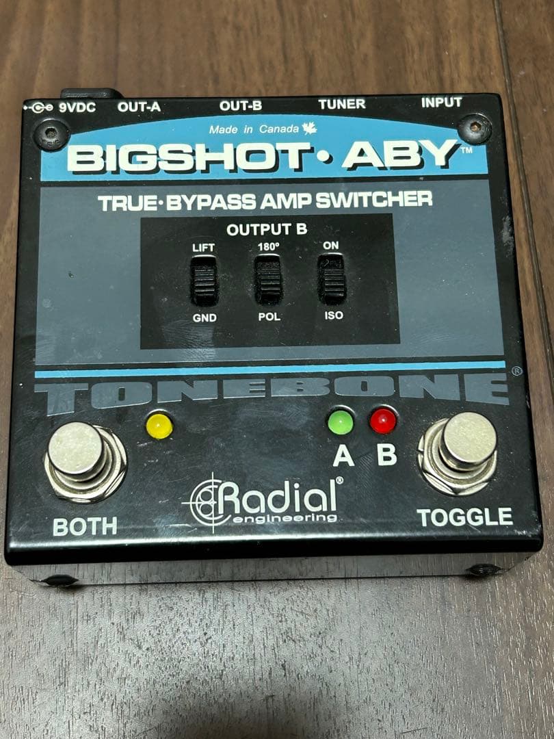 ギター Radial BIGSHOT ABY