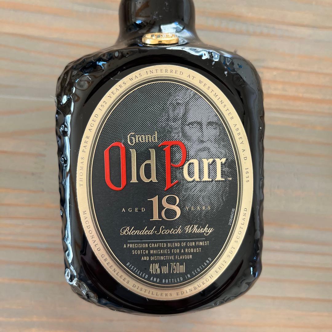 未開封ウイスキー　Old Parr オールドパー18年　余市蒸溜所限定セット