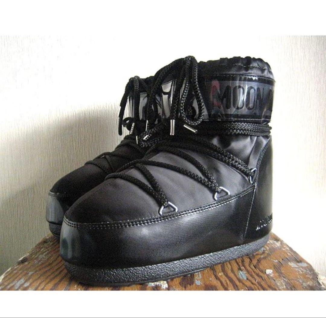 新品 MOON BOOT ムーンブーツ ICON LOW スノーブーツ ブラック