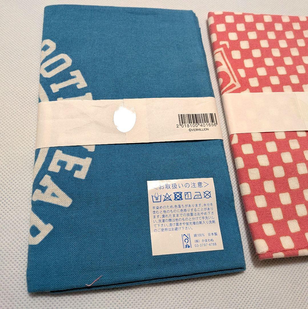 B'z　手ぬぐい　かまわぬ　3枚　手拭い　てぬぐい