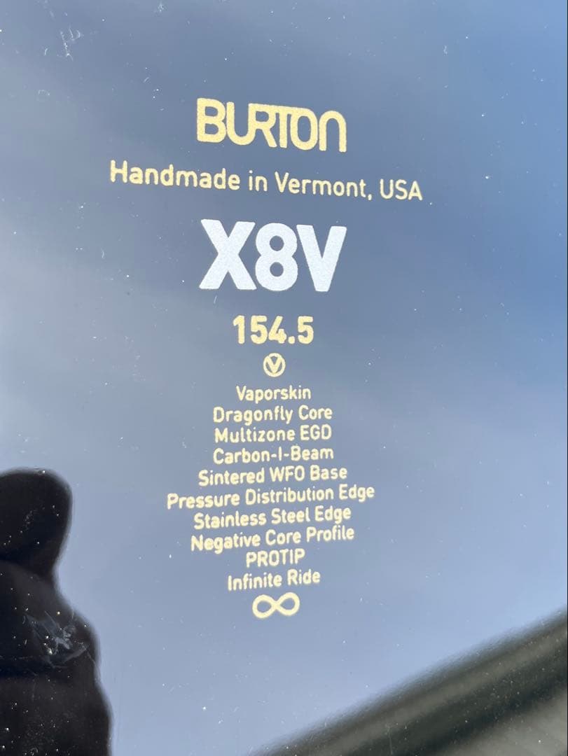 Burton X8V スノボー