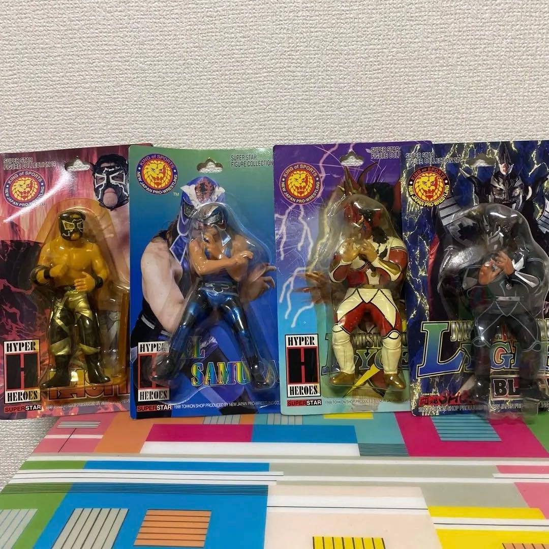 新日本プロレス Hyper Heroes フィギュア 4体セット