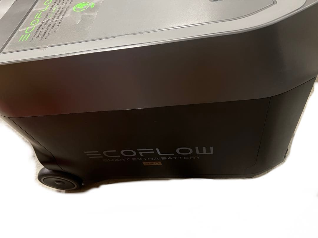 EcoFlow DELTA Pro専用エクストラバッテリー ポータブル電源