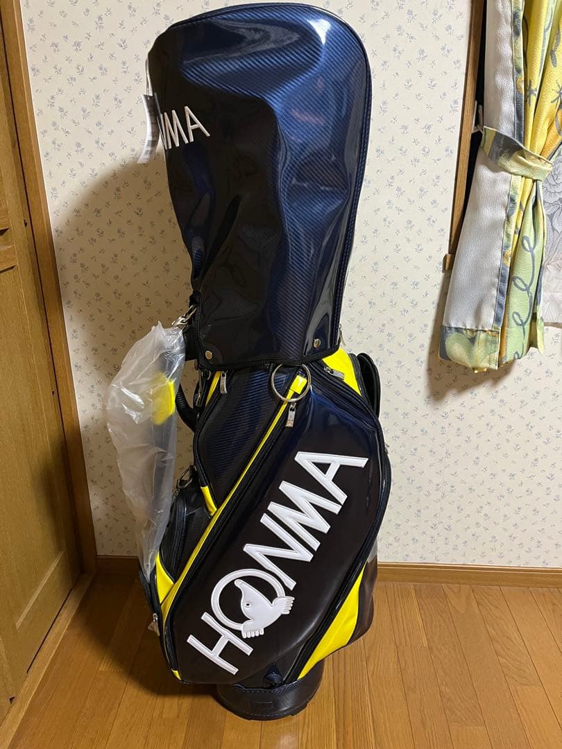 新品 本間ゴルフ 【HONMA】キャディバック ネイビー
