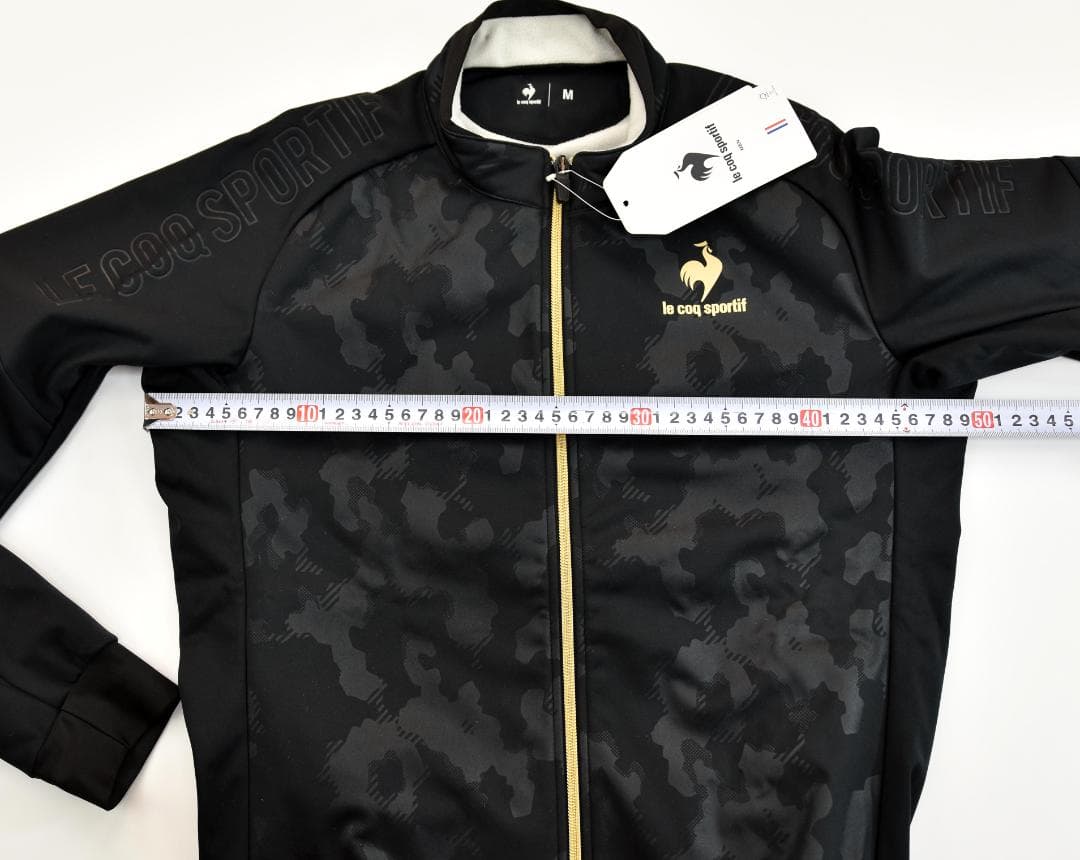 Le Coq Sportif ボンディングジャケット size:M ブラック