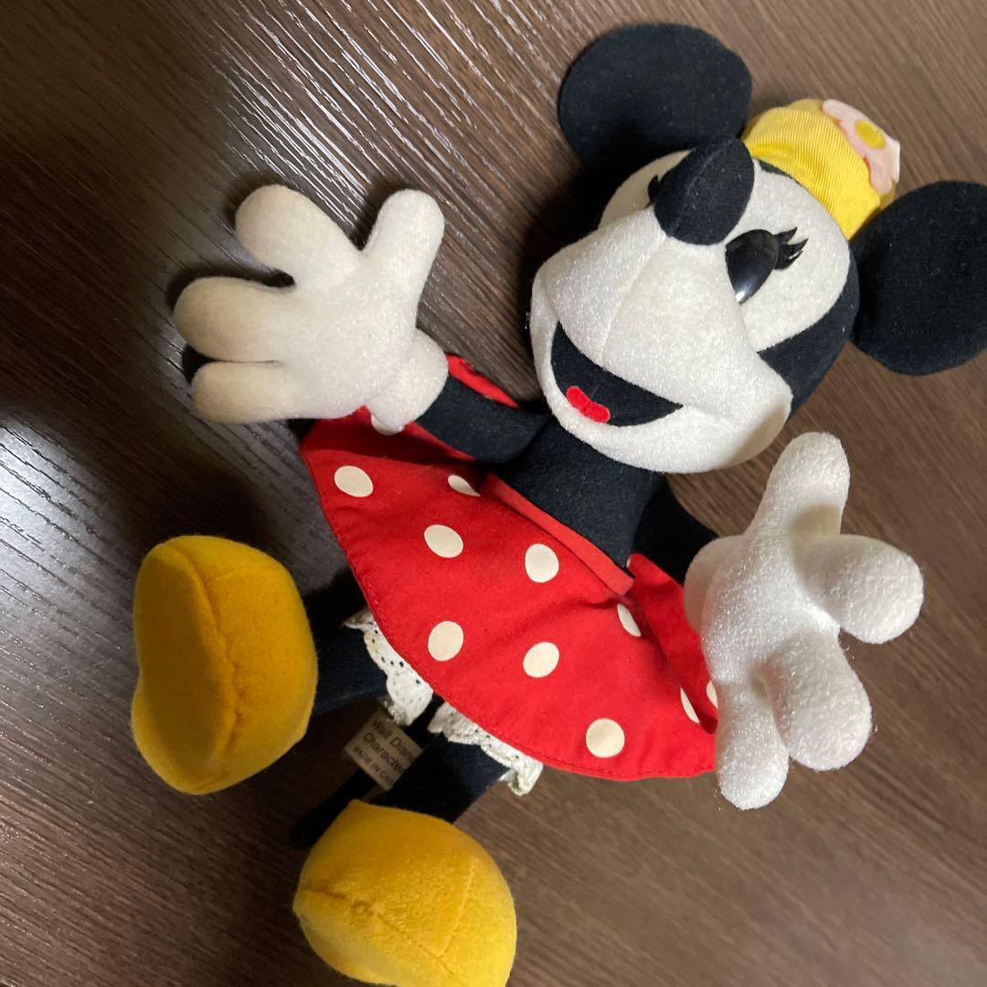 ディズニーランド　ディズニー　ミニーマウス　ミニー　ぬいぐるみ　人形