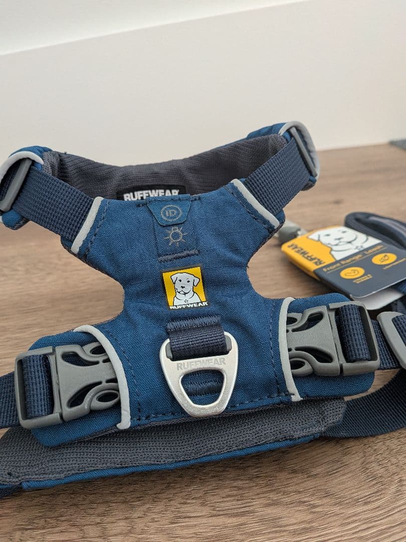 RUFFWEAR フロントレンジハーネス (XXS, BLMN)、リードセット