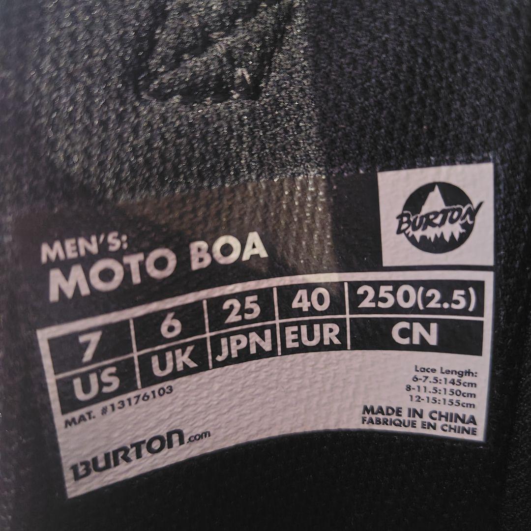 BURTON MOTO BOA スノーブーツメンズ 25cm