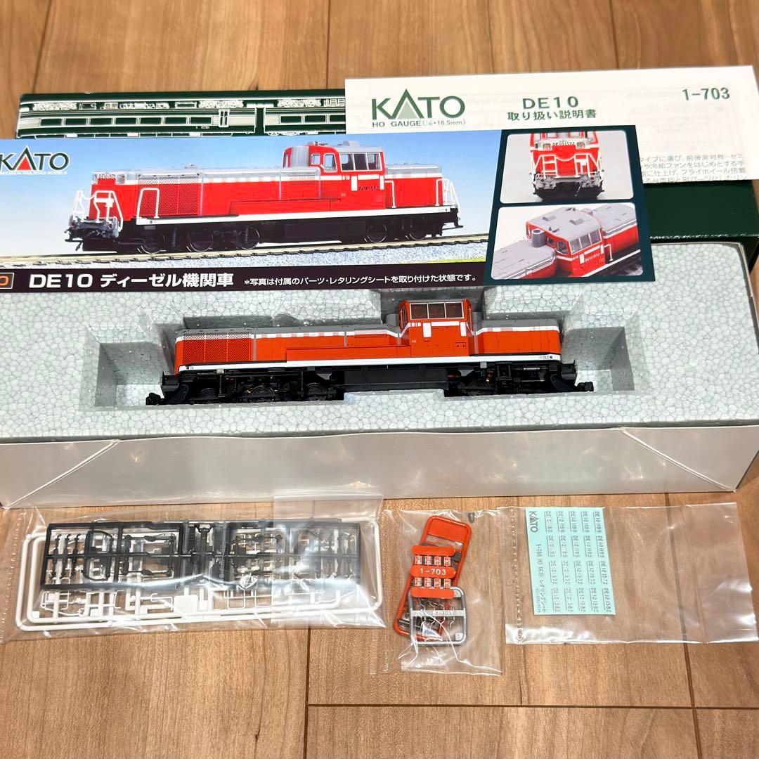 taka22  KATO DE10 HOゲージ 鉄道模型