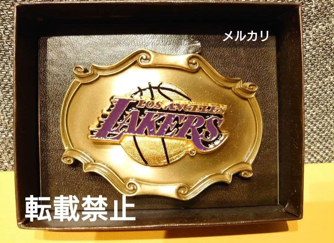 NBA ロサンゼルス・レイカーズ バックル 1978年ビンテージ34年前購入希少