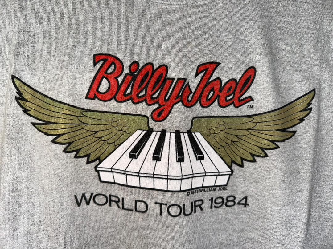 Billy Joel Tシャツ L 80s ビンテージ ピアノマン USED古着