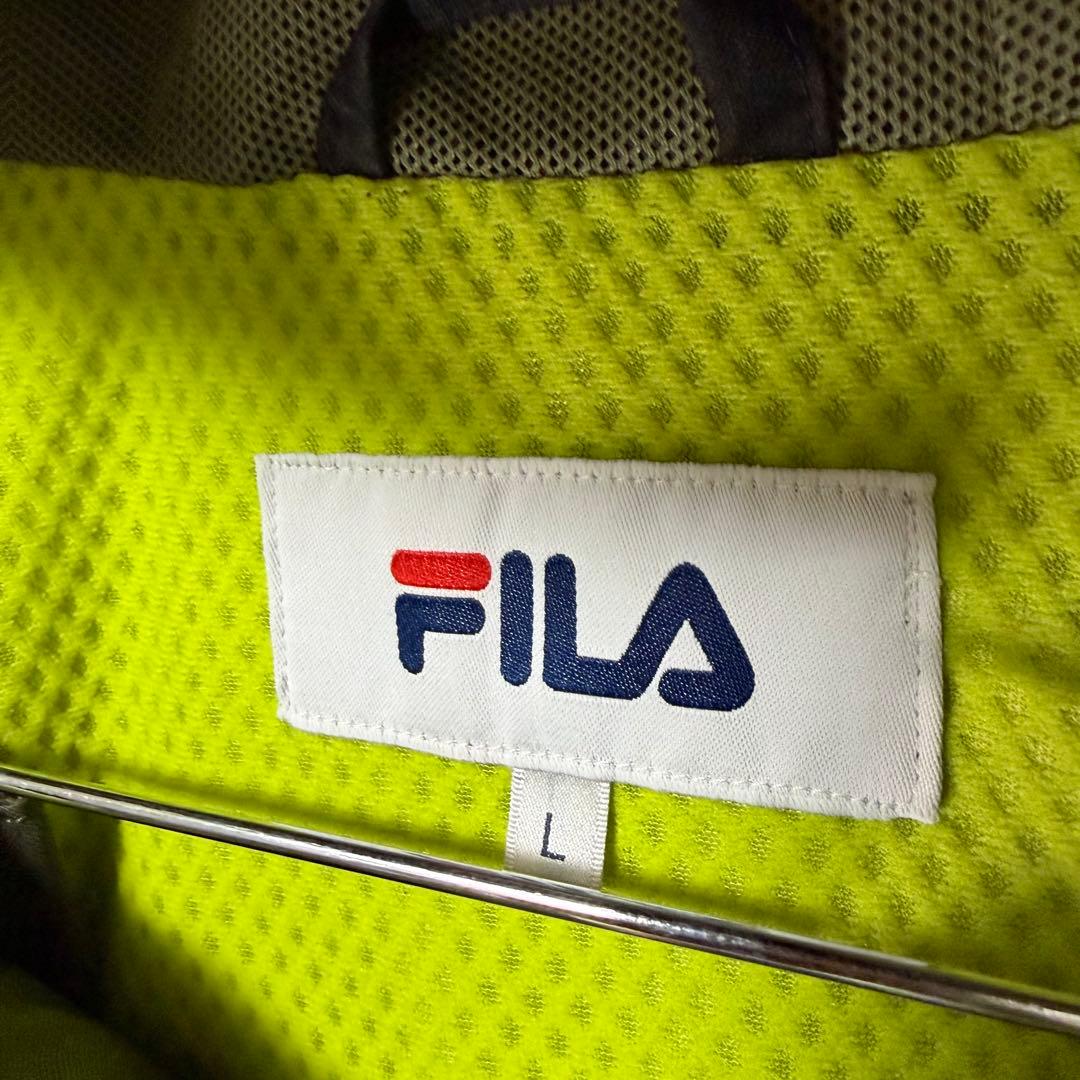 希少♪ FILA フィラ　 メンズL スキー　スノボー上下　ウエア