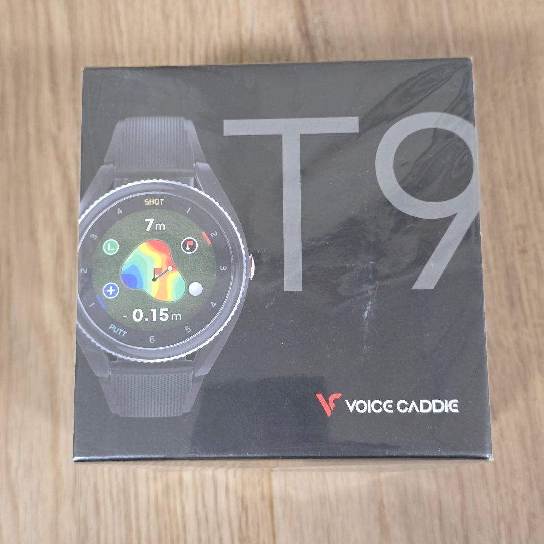 VOICE CADDIE T9 GPSゴルフウォッチ 新品未使用 黒