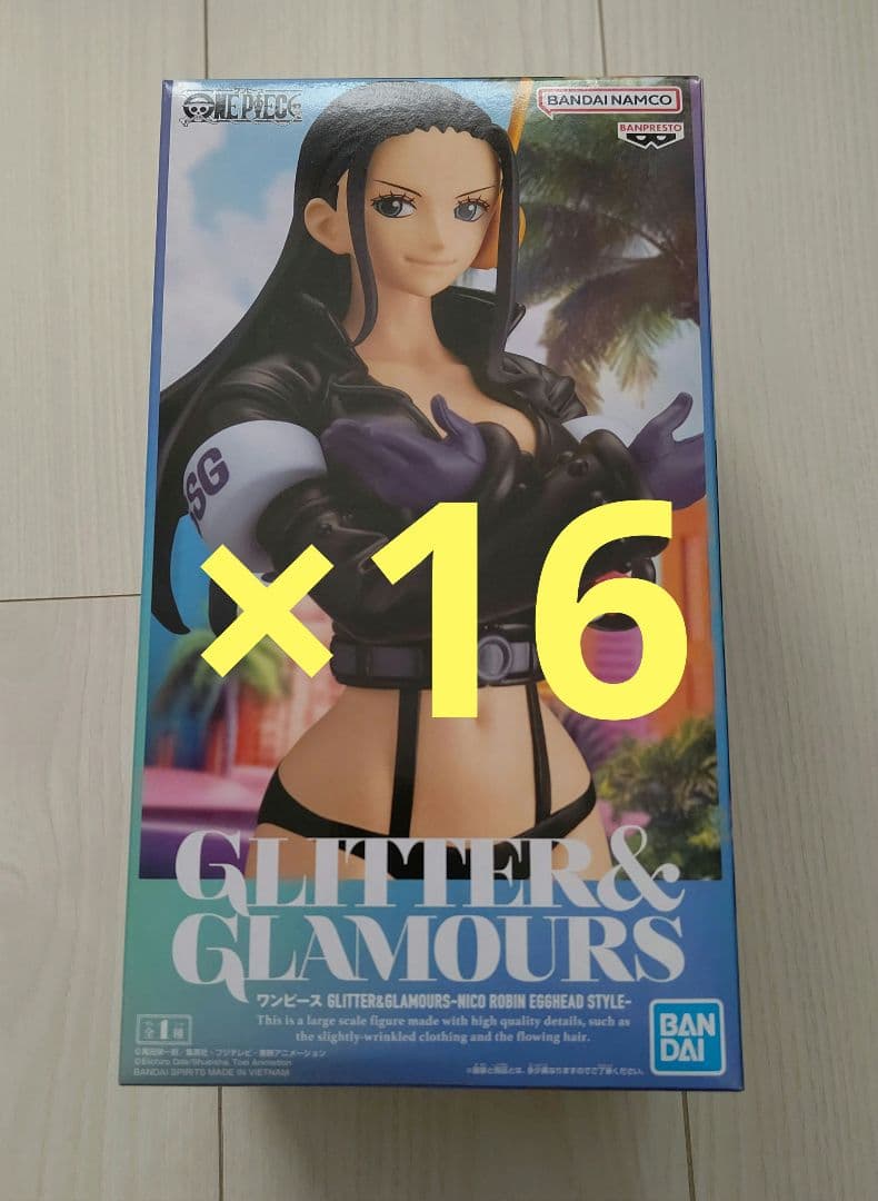 ワンピース フィギュア　GLITTER　&GLAMOROUS　ロビン 16個