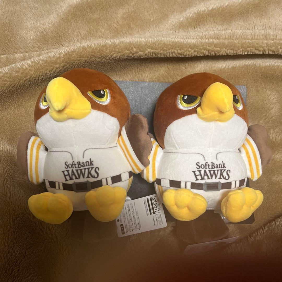 SoftBank HAWKS ぬいぐるみ 2個セット
