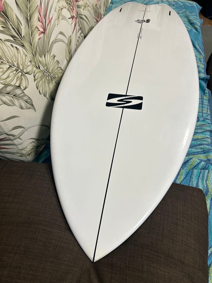 【美品】SOUL FISH サーフボード ツインフィッシュ 5'8ft