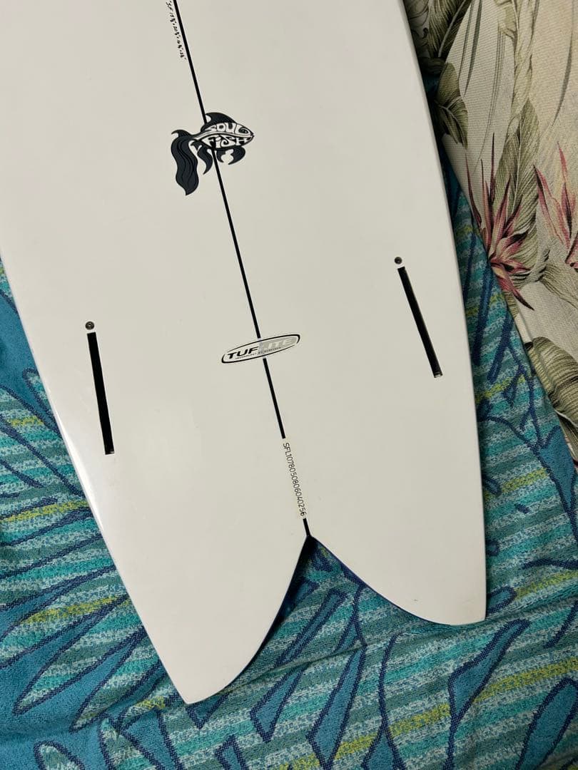 【美品】SOUL FISH サーフボード ツインフィッシュ 5'8ft